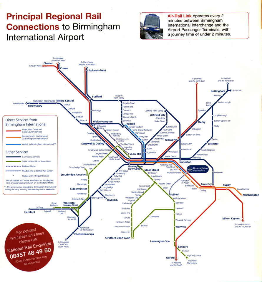Airport train / rail links
